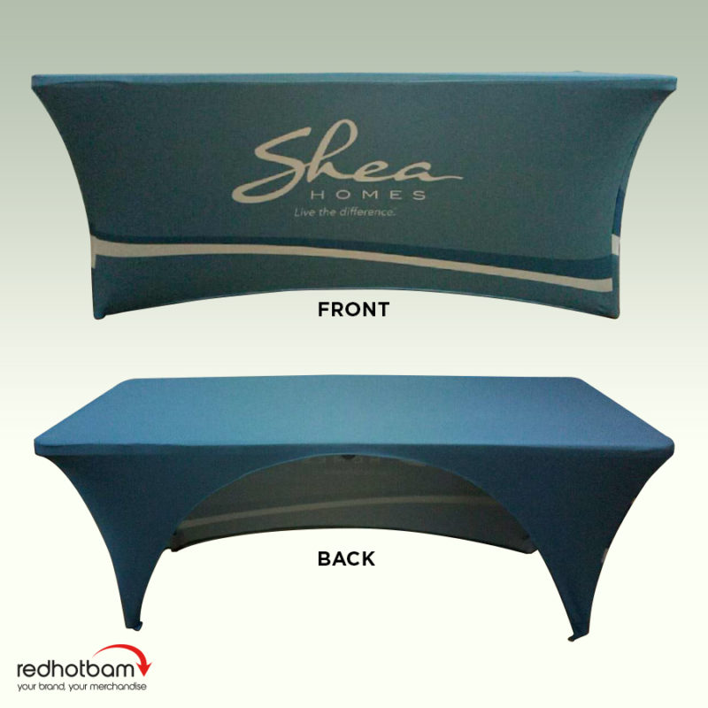 Custom Printed Table Display Cloths – Red Hot Bam.com