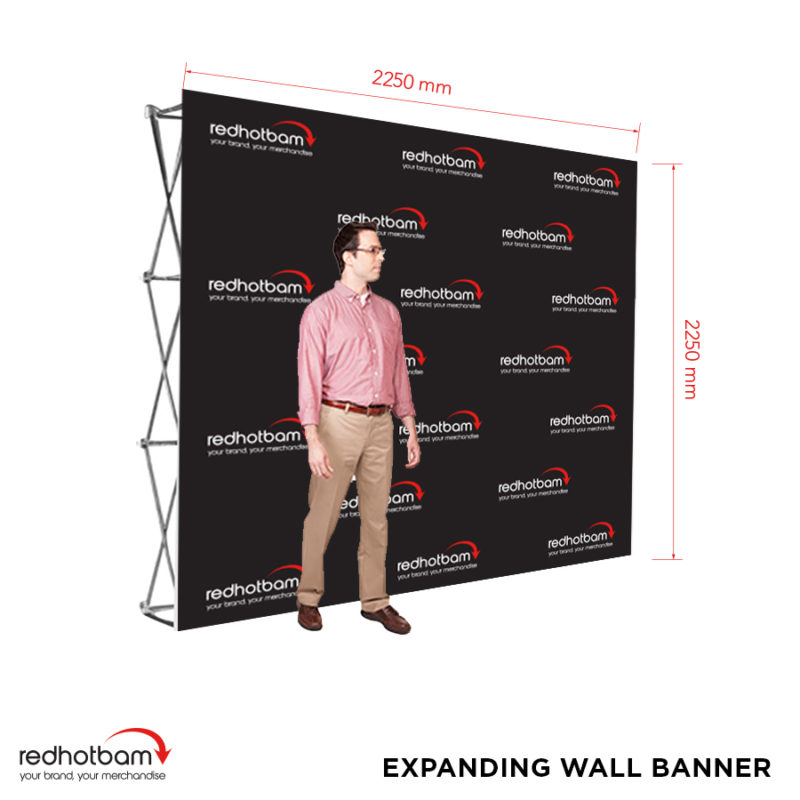 Expanding Banner Wall – Red Hot Bam.com