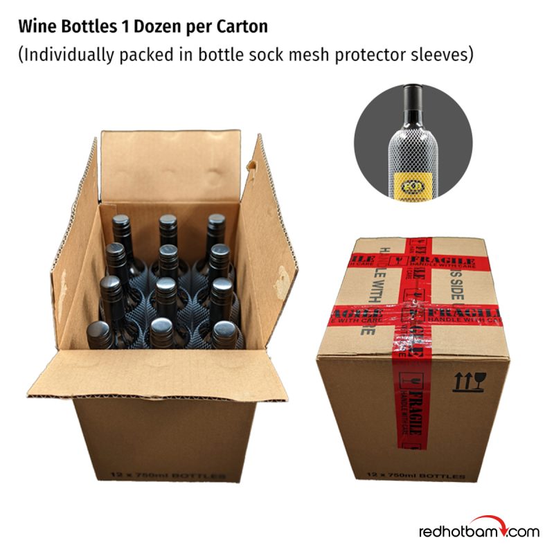 Package A: Australian Wines With Custom Printed Logo Labels – Red Hot Bam.com